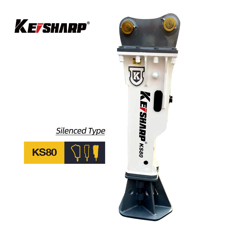 KS80 Excavator Hydraulic Breakers For Demolition Projects