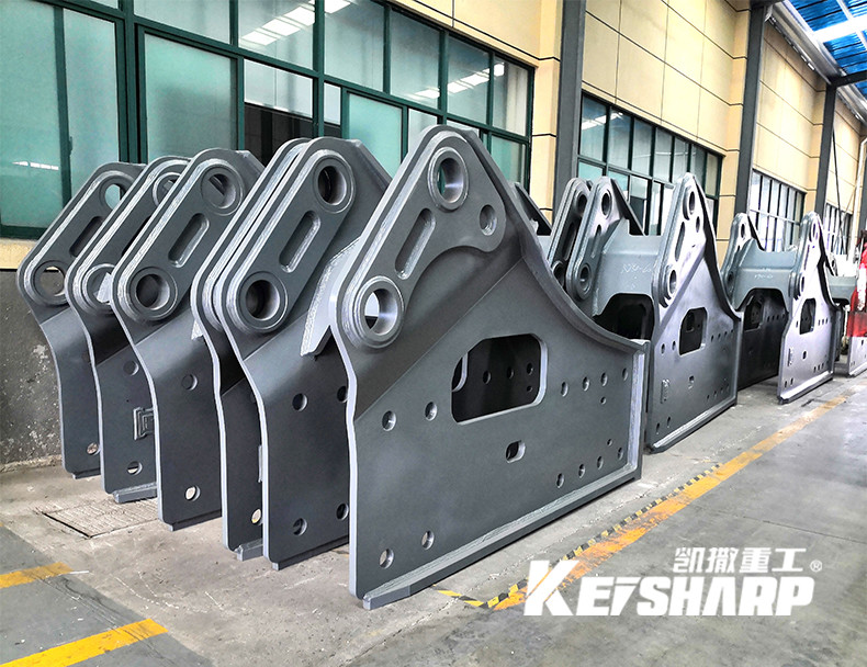 Side Type Hydraulic Breaker Spare Parts Bracket KS60 KS80 KS220 KS400