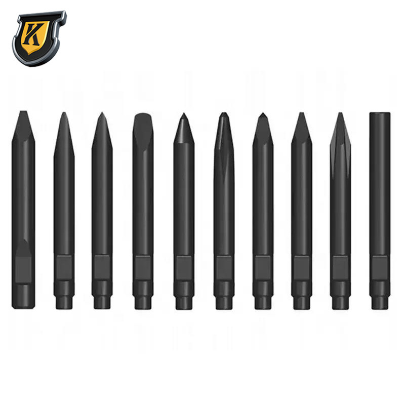 140mm Hammer Drill Flat Chisel 20 Ton - 27 ton Excavator Rock Breaker ...