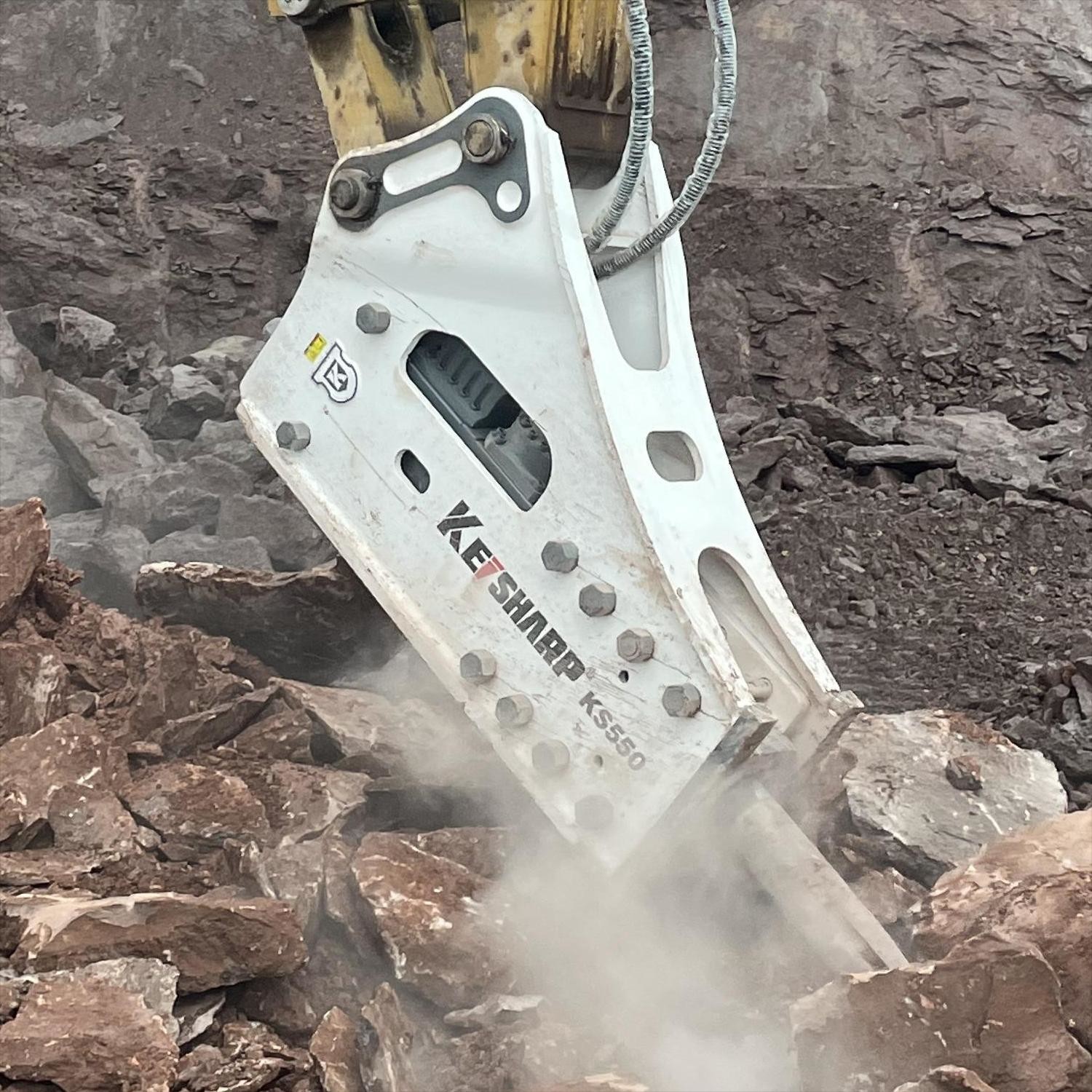 200mm Chisel Diameter KS550 Hydraulic Rock Breaker Side Type